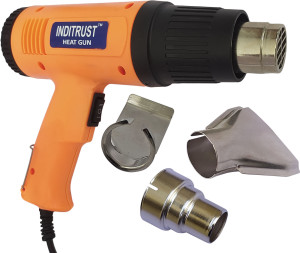 Inditrust 2000W Electric Heat Gun copper element with 3pc Nozzle 2000 W ...
