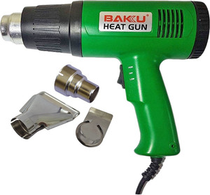 DUMDAAR 2050W Electric Heat Gun Copper Element with 3 type Nozzle 2050 ...