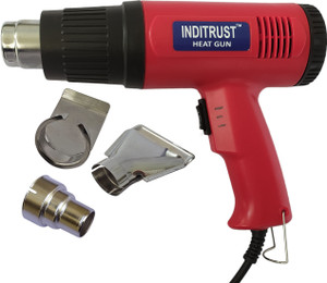 Inditrust RED Electric Air Heat Gun Machine & 3pc Nozzle with High and ...