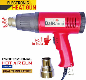 BALRAMA Electric Heat Gun Machine Hot Air Gun Hot Air Blower with Dual ...