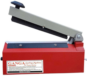GANGA 8 Inch Impulse Sealer, Poly Sealing Machine , Pouch Sealer Table ...