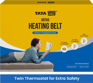 TATA 1mg Ortho Heating Belt with Temperature Controller for Pain ...