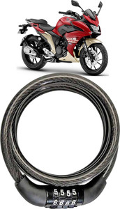 AutoKraftZ Plastic, Steel Combination Lock For Helmet Price in India ...