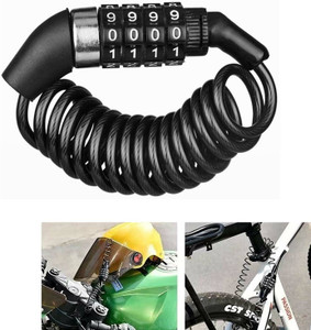 SRPHERE Stainless Steel Combination Lock For Helmet Price in India ...