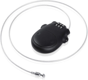 KeepCart Plastic, Aluminium, Steel Cable Lock For Helmet Price in India ...