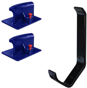 Dream Moto High Impact Polystyrene Wall Mount Helmet Holder Pack of 3 ...