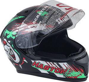 Skylon Haston H2 ISI & DOT Certified Full-Face Aerodynamic Helmet ...
