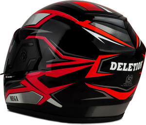 fuery Full Face Mega Jazz 360 Red Helmet Y107 Motorsports Helmet - Buy ...