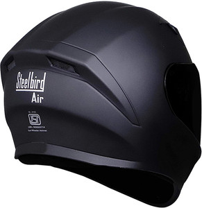 Steelbird Air SB-SBA-21 Raptor Full Face 580 MM (Black Visor) Motorbike ...