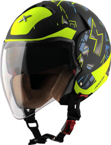 Axor Striker Cyborg Dual Visor Motorbike Helmet - Buy Axor Striker ...
