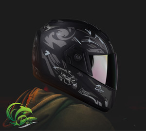 DALPHIN MODA ABS Material Shell Full Face Helmet, Unti UV Scratch ...