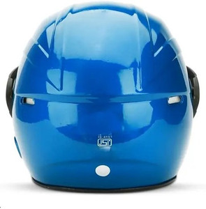 Lxt Blue_Half_face_Helmet_with ISI Certified_BL11 Motorbike Helmet ...