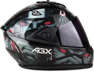 Racing-1 Fighter Naruto HD Graphics, Black PC Unbreakable Visor, ABS ...