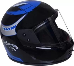 KRC _BLUE kimi full face Helmet With ISI Certified 100% long durable ...