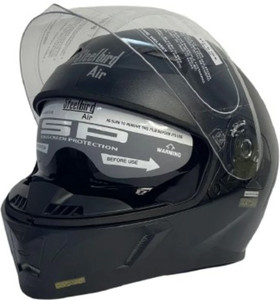 Steelbird Air FULL FACE DUAL VISOR SBA-21 ISS RAPTOR DASHING BLACK-M ...