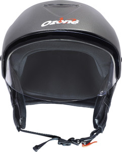 OZONE Zipp With Peak-001-S Black Motorbike Helmet - Buy OZONE Zipp With ...