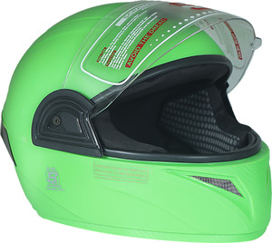 Skylon D-Scover SK Full Face ISI Certified Helmet Textured Matte Finish ...