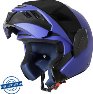 Steelbird TRX Flip Up Helmet, ISI Certified Helmet Motorbike Helmet ...
