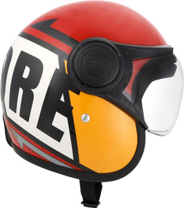 ROYAL ENFIELD Explore Colorblock Open Face with Visor Motorbike Helmet ...