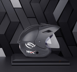 fuery NANO-CAP HALF FACE HELMET ISI APPROVED WITH CAP Motorbike Helmet ...