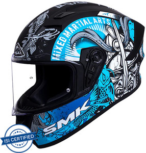 SMK Stellar Samurai Motorbike Helmet - Buy SMK Stellar Samurai ...