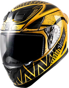 Tiivra Buzzy Noir Motorsports Helmet - Buy Tiivra Buzzy Noir ...