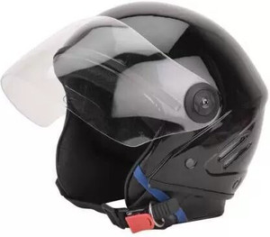 NHC BLACK TRACK HELMET MEN AND WOMEN Motorbike Helmet - Buy NHC BLACK ...