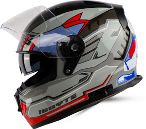 IGNYTE IGN-7 Space Robot ISI/DOT Certified Full Face Graphic Helmet ...