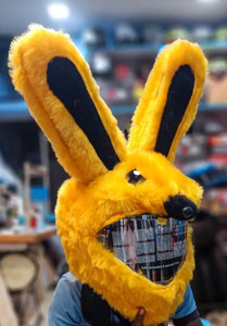 Vagary Rabbit Style Bunny Helmet Cover For Full Face Helmet Motorbike ...