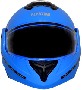 flyking Motor Helmet (Light Blue) Motorbike Helmet - Buy flyking Motor ...