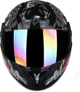 stiss SUPERSILVERRAMBO-1 Motorbike Helmet - Buy stiss SUPERSILVERRAMBO ...