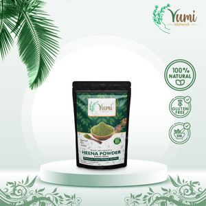 yumi mehandi Pure & Natural 2 Henna Powder Mehandi for Hair Colour,for ...