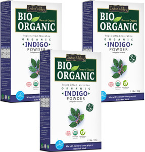 Indus Valley Bio Organic Indigo Powder Henna, Indigofera Tinctoria For ...