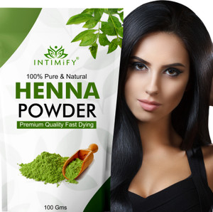 INTIMIFY 100% Pure Henna Powder for Hair Colour (Mehandi) | for Hair ...