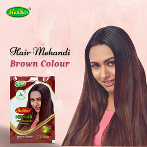 MADIHA’S Brown Nikhar Mehandi Pack of 12 (40gm each) - Price in India ...