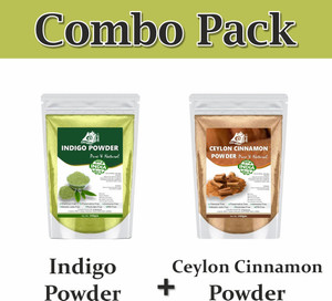 Ordershock Indigo Powder With Cinnamon Powder 100g - Natural Hair Color ...