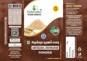 HERBAL VEDHA AMUKKIRA POWDER/ AMUKKIRA SURANAM Price in India - Buy ...