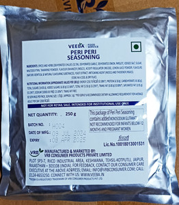 VEEBA Peri peri seasoning (pack of 250g ) Price in India - Buy VEEBA ...
