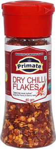 Primate Primate Dry Chilli Flakes 40 Gram with Two Way Cap Bottle Price ...