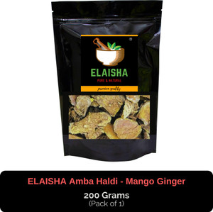 ELAISHA Amba Haldi - Curcuma Amada - Mango Ginger - Ban Haldi - Wild ...