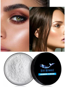 BLUEMERMAID SHIMMERY SILVER HIGHLIGHTER POWDER BEST FOR MAKEUP ...