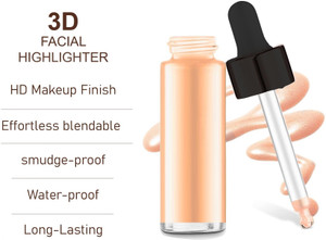 MYEONG Face & Body Highlighter Makeup Smooth Shimmer Makeup Highlighter ...