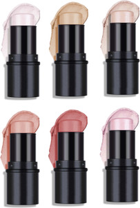 MYEONG Face Makeup Silky & Smooth Waterproof Multi-Use Highlight Stick ...