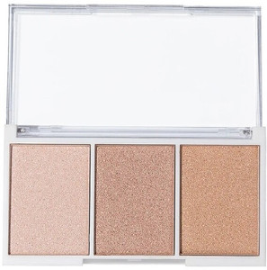 BLUEMERMAID Highlighter Face Palette | Ultra Bendable & Long Lasting ...