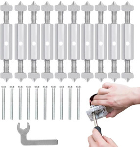 MAYCREATE 10 Sets 86 Wire Box Repair Kit Universal Socket Outlet 10 ...