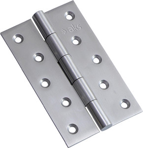 AKS Seamless Hinges Size 6 Inch X1.5 Inch X3mm Finish Satin SS Pack of ...