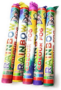 QinPin 5 Pcs Gulal Colors of Love Holi Rainbow Bomb Colour Fog Rang ...