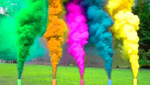 Saikara Collection Small Smoke Fog Herbal Holi Color Holi Color Powder ...