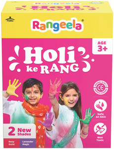 Rangeela Multicolor, Holi Ke Rang Colours Non Toxic, Easily Washable ...