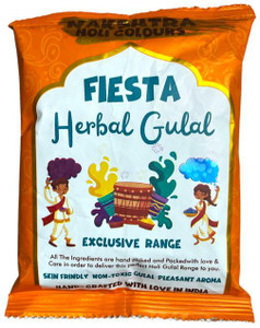 RUPALTTOYSBABA Holi colour Gulal ORANGE 100% NAtural Gulal Holi Color ...